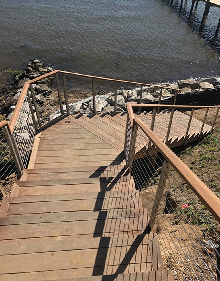 Access Steps Building in Maryland | Werner Decks