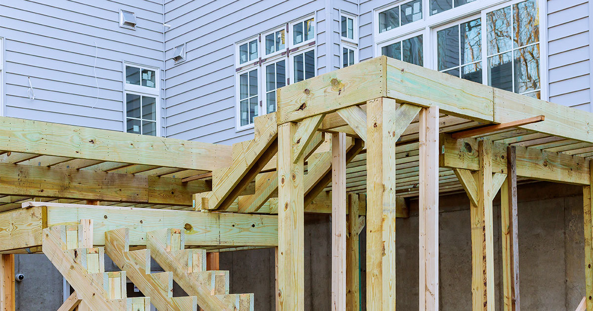 Attaching Decking to Your House Simplified